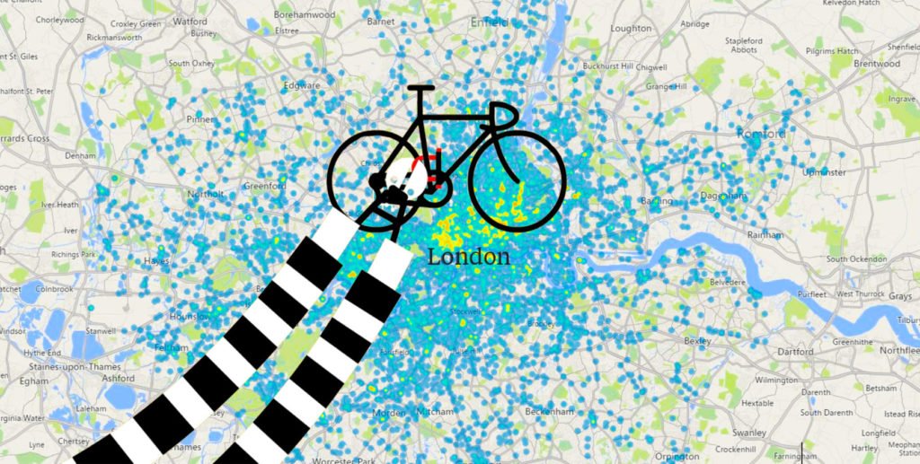 Where are the most bicycle thefts in London?